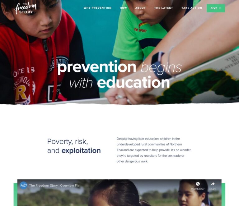 The Freedom Story Design | Brave Factor